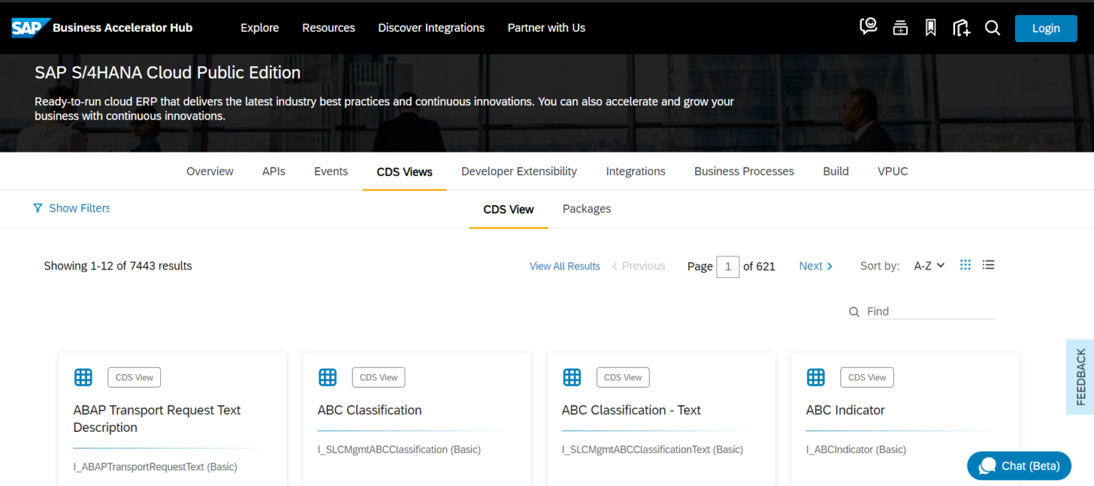 How To Find The Cds View In Sap Public Cloud 2025 Wtf Solution
