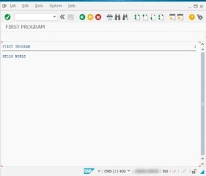 How To Create Your First ABAP Program In SAP GUI In Just 10 Steps In 2025 - WTF Solution